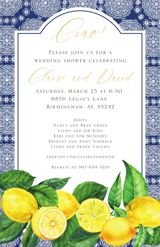 Couples Shower Invitations - PrintsWell