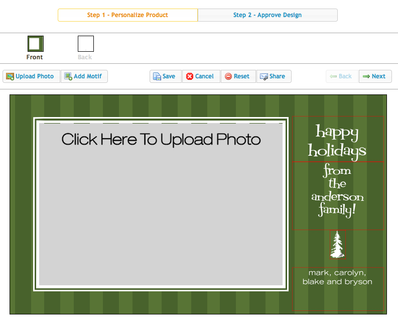 Example PRS Editor Screenshot